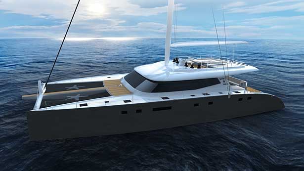 Sunreef 80 performance catamaran superyacht readies to launch